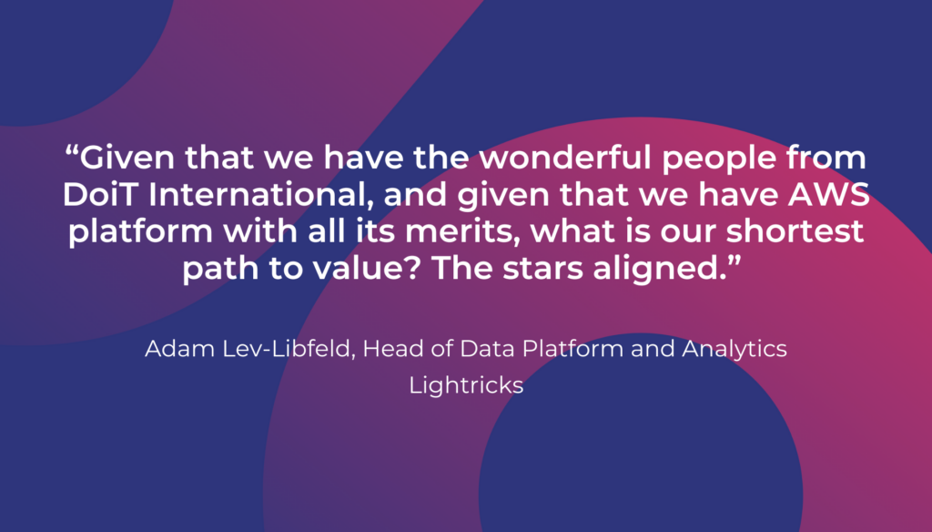 Lightricks Tranforms Analytics with AWS and DoiT International | DoiT