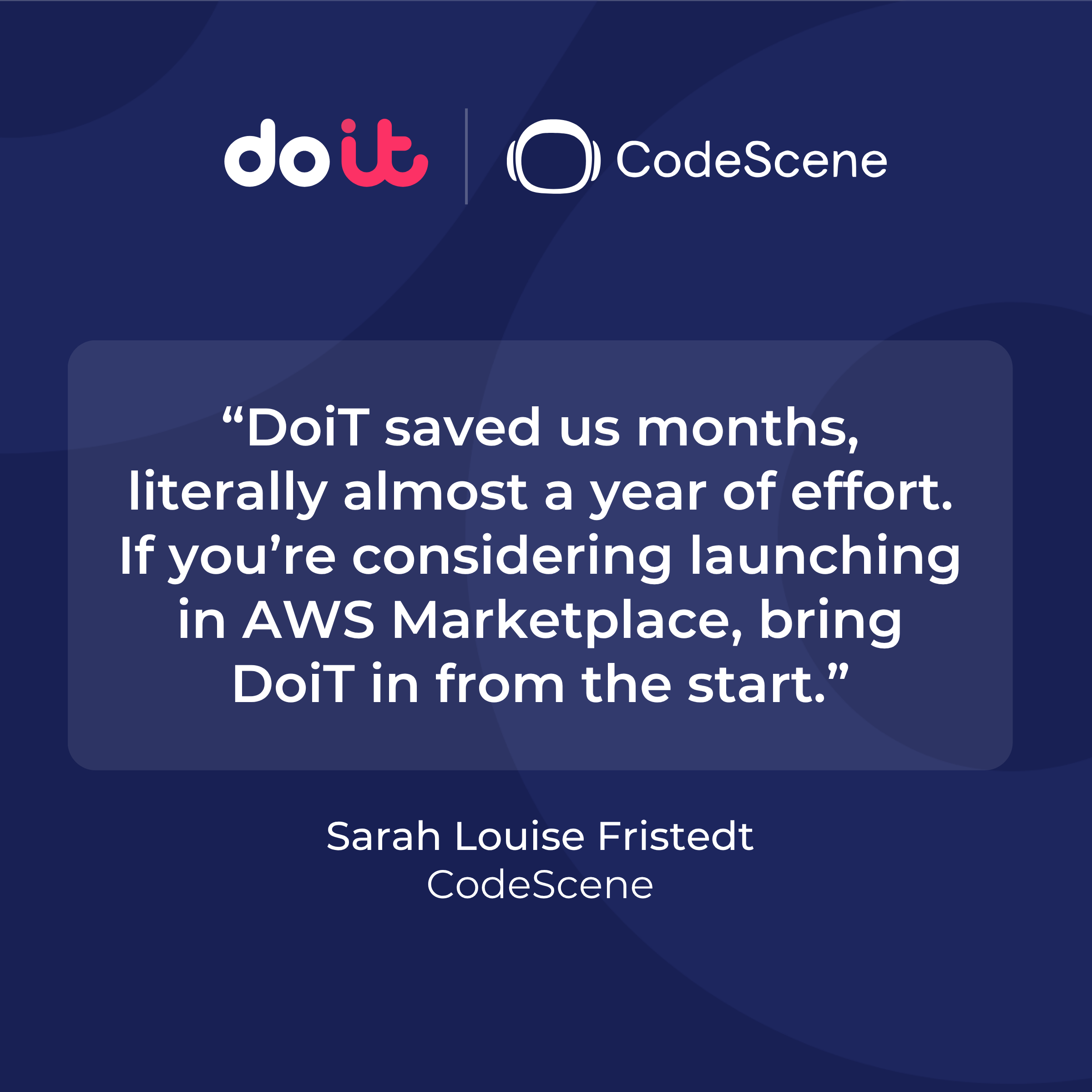 CodeScene accelerates AWS Marketplace success with DoiT Cloud ...